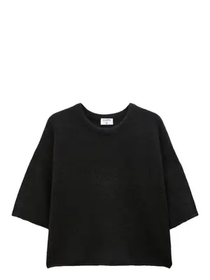 Filippa K Yak Knitted Top - Black