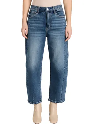 PISTOLA Pistola Denim Eli Cropped Barrel Leg Jeans