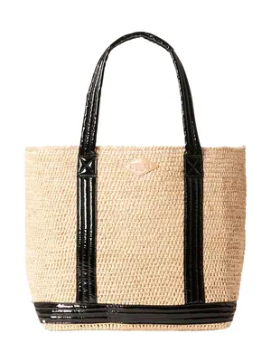 Mz Wallace Large Raffia Shopper Tote Bag - Multi