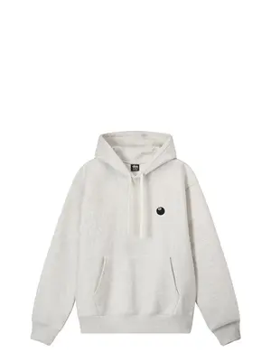 StÜssy 8 Ball Embroidered Hoodie - Grey