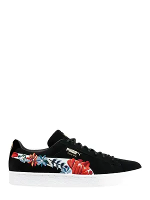 PUMA Suede Embellished Sneakers - Black