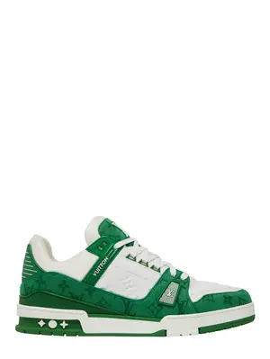 LOUIS VUITTON Trainer Monogram Denim - Green