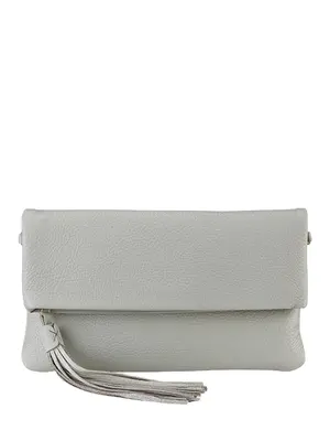 Gigi New York Stella Fold-over Clutch - Beige