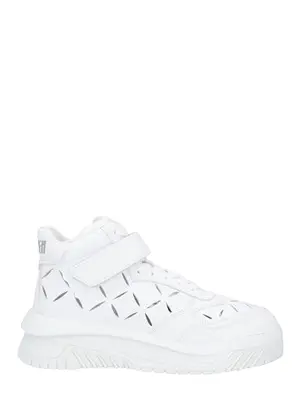 Versace Odissea Calfskin Sneakers - White