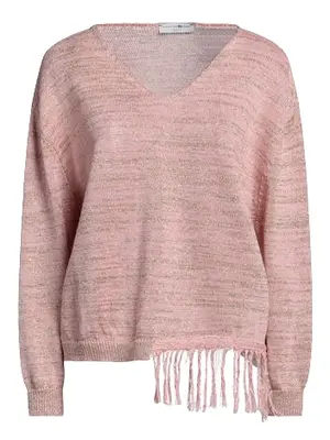 FABRICATION GÉNÉRAL PARIS Fabrication Générale Paris Knitted Lightweight Sweater - Pink