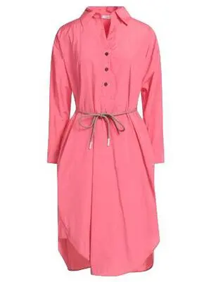 Peserico Midi Shirt Dress - Pink