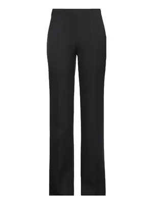 FERRAGAMO Straight Leg Trousers - Black