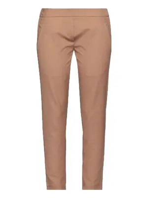 JECKY Cropped Virgin Wool Pants - Beige