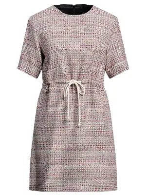 Karl Lagerfeld Tweed Mini Dress - Ivory
