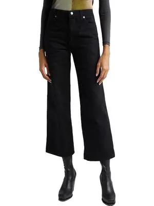 Eckhaus Latta Wide Leg Jeans - Almost Black