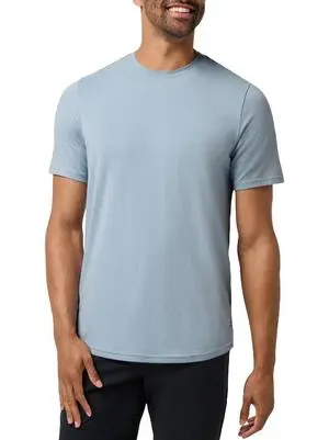 Travis Mathew Cloud Crewneck T-shirt - Ash Blue