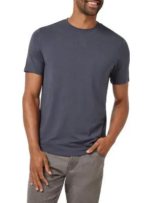 Travis Mathew Cloud Crewneck T-shirt - Ebony