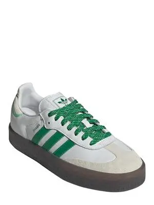 Adidas Sambae Platform Sneakers White/green/off White