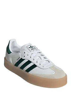 Adidas Sambae Platform Sneakers White/green/white