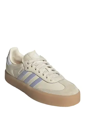 Adidas Sambae Platform Sneakers Wonder White/white/silver