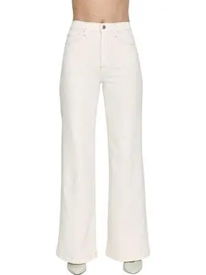 PISTOLA Lana Wide-leg Jeans - Ecru
