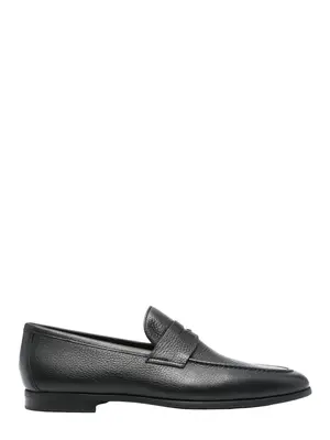 Magnanni Diezma Ii Leather Loafers - Black