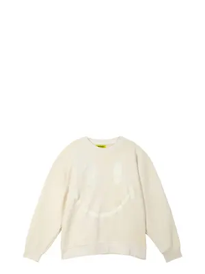 MARKET Smiley Oversized Crewneck - Cream