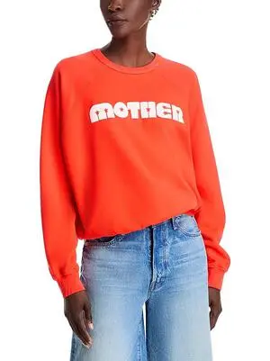 MOTHER The Biggie Message Sweatshirt Mother Twinkle