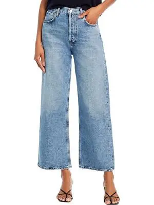 AGOLDE Ren High-rise Wide-leg Jeans - Disclosure