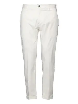LIU •JO MAN Pants Size Cotton, Elastane - Off White