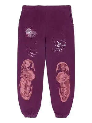 SP5DER Nocturnal Highway Sweatpants - Purple