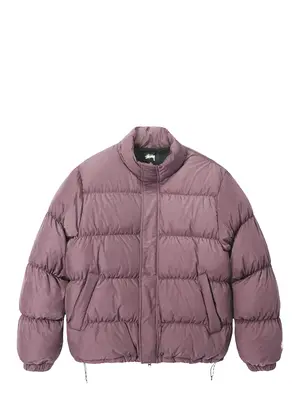 StÜssy Ripstop Down Puffer Jacket - Purple