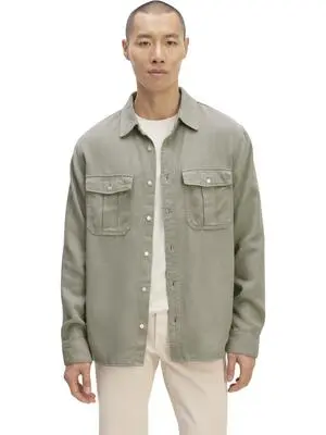 Everlane Utility Shirt Jacket, Buttersoft Size - Sage Green