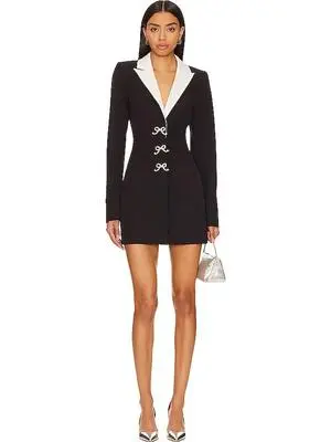 Majorelle Avori Blazer Dress - Black & White