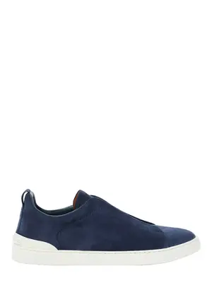 ZEGNA Zegna Triple Stitch Suede Sneakers