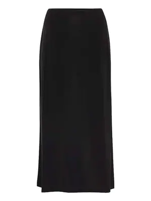 Vince Jersey Midi Skirt - Black