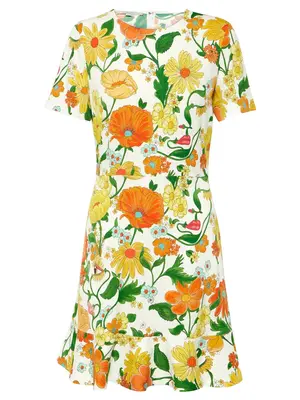 Stella McCartney Floral Minidress - Multicoloured