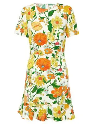 Stella McCartney Stella McCartney Floral Minidress Multicoloured