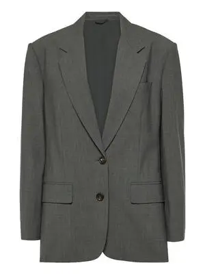 BRUNELLO CUCINELLI Brunello Cucinelli Oversized Wool-Blend Blazer