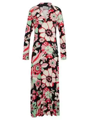 Rixo Tillie Floral Midi Dress - Multicoloured