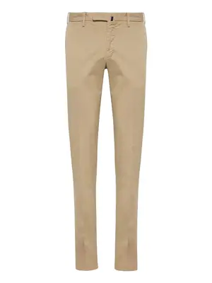 SLOWEAR Cotton-blend Slim Pants - Beige