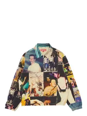 Supreme X Mark Leckey Hardcore Patchwork Harrington Jacket - Multicolor