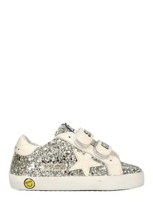 GOLDEN GOOSE Sparkling Old School Sneakers - Gold