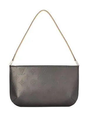 LOUIS VUITTON Monogram Vernis Mat Fowler Shoulder Bag - Grey