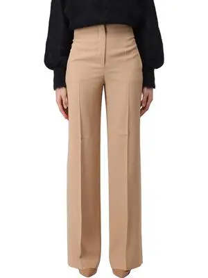 Alberta Ferretti Wide Leg Trousers - Beige