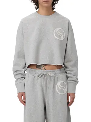 Stella McCartney Cropped Sweatshirt - Grey