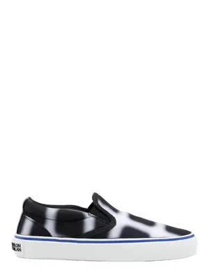 COUNTY OF MILAN Marcelo Burlon Geometric-pattern Slip-on Sneakers - Black