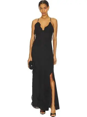 Simkhai Emily Maxi Dress - Black