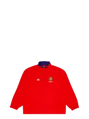 Supreme Cotton Ripstop Track Jacket - Red