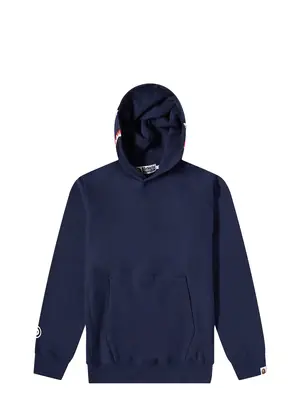 A BATHING APE Shark Pullover Hoodie - Blue