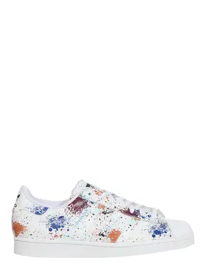 Adidas Superstar "paint Splatter" Sneakers - White