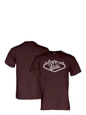 BLUE 84 Mississippi State Bulldogs Showtime At State T-shirt - Maroon