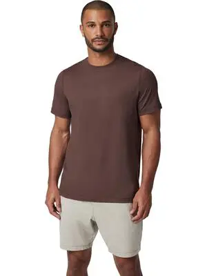 Vuori Vuori Short Sleeve Ponto Performance T-Shirt Java Heather