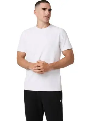 Vuori Short Sleeve Ponto Performance T-shirt - White