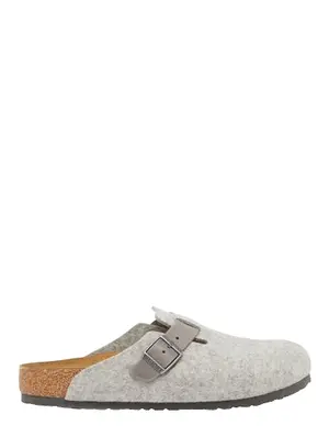 BIRKENSTOCK Boston Mules Grey